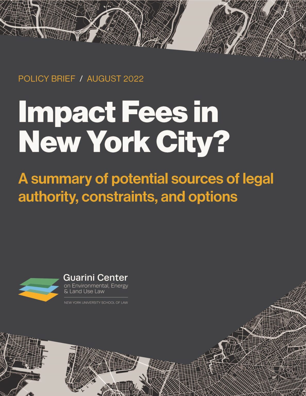 Impact Fees in NYC? A Summary of Potential Sources of Legal Authority ...
